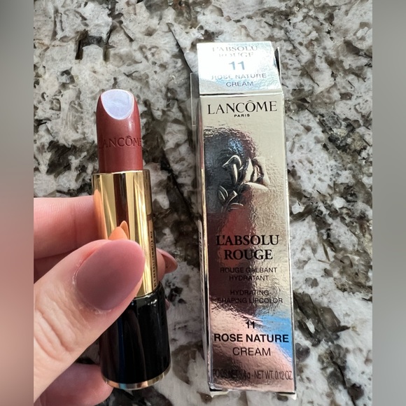 Lancome | Makeup | Nwt Lancome Labsolu Rouge 1 Rose Nature Lip Color | Poshmark